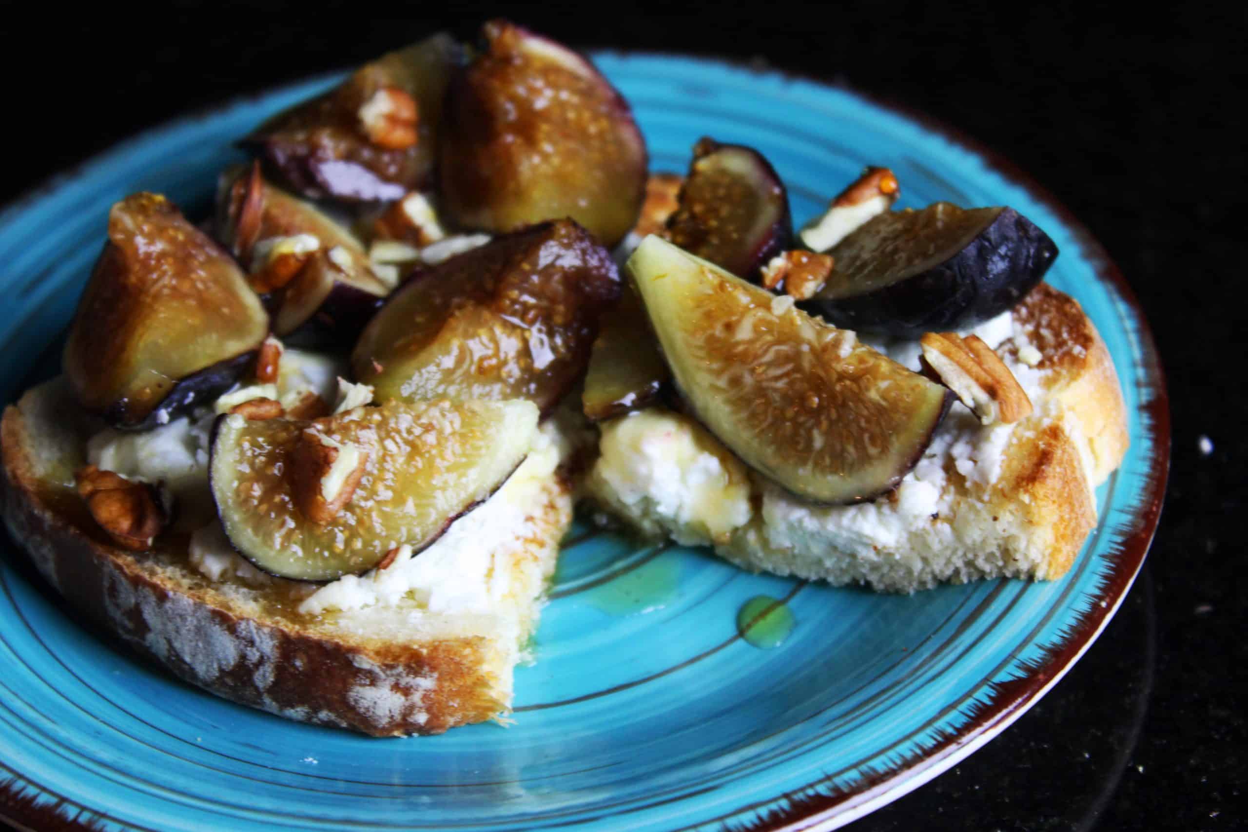 Pan con higos y queso de cabra - HORNO MX