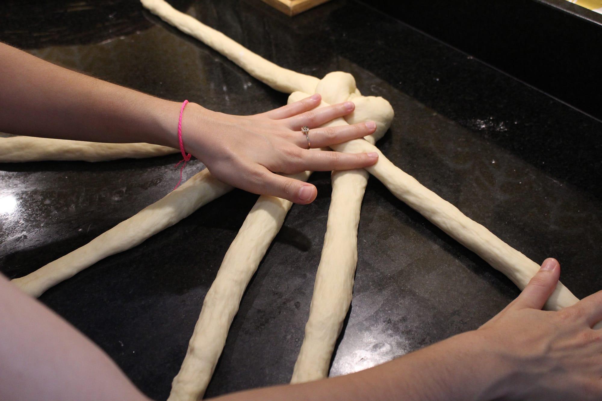 Pan de jalá clásico trenzado en casa - HORNO MX