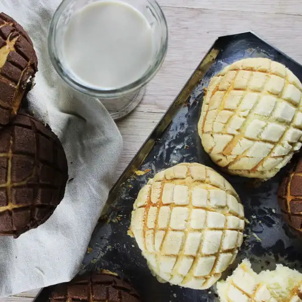 Conchas pan dulce mexicano casero - HORNO MX