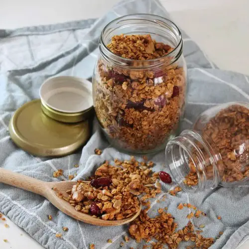 Granola casera, crujiente y llena de sabor - HORNO MX